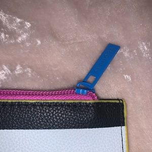 Sephora | Bags | Sephora Black White Striped Pouch | Poshmark